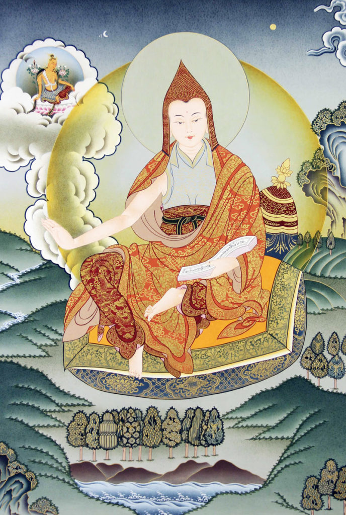 4-26 Divine powers of Asanga Bodhisattva convert Vasubandhu Bodhisattva ...